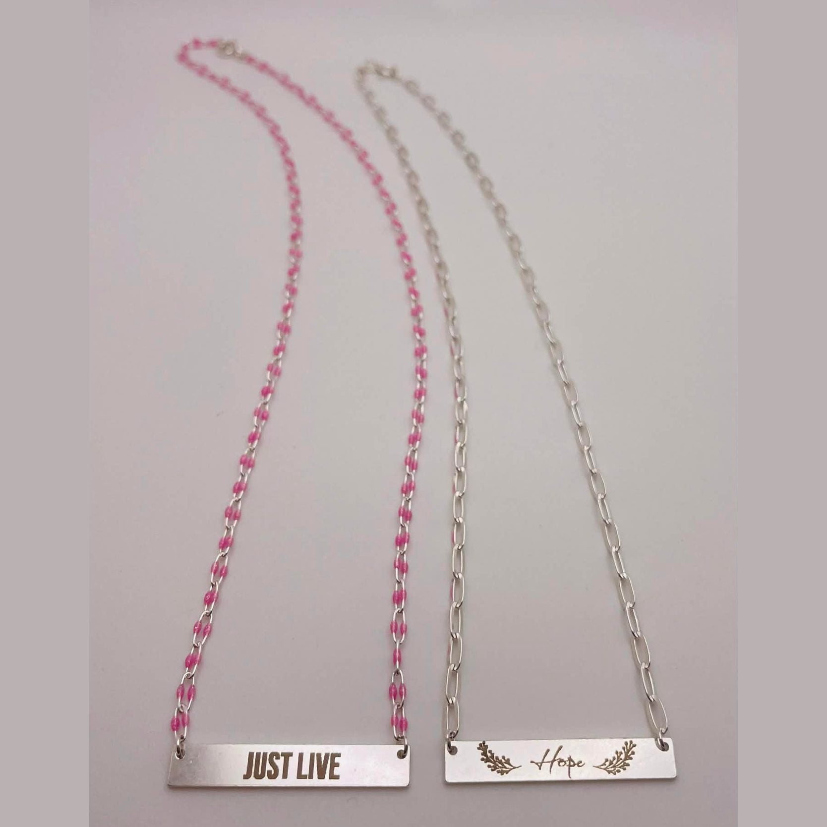 Bonded Sisters × Just Live Sterling Silver Necklace – Bonded Sisters ...